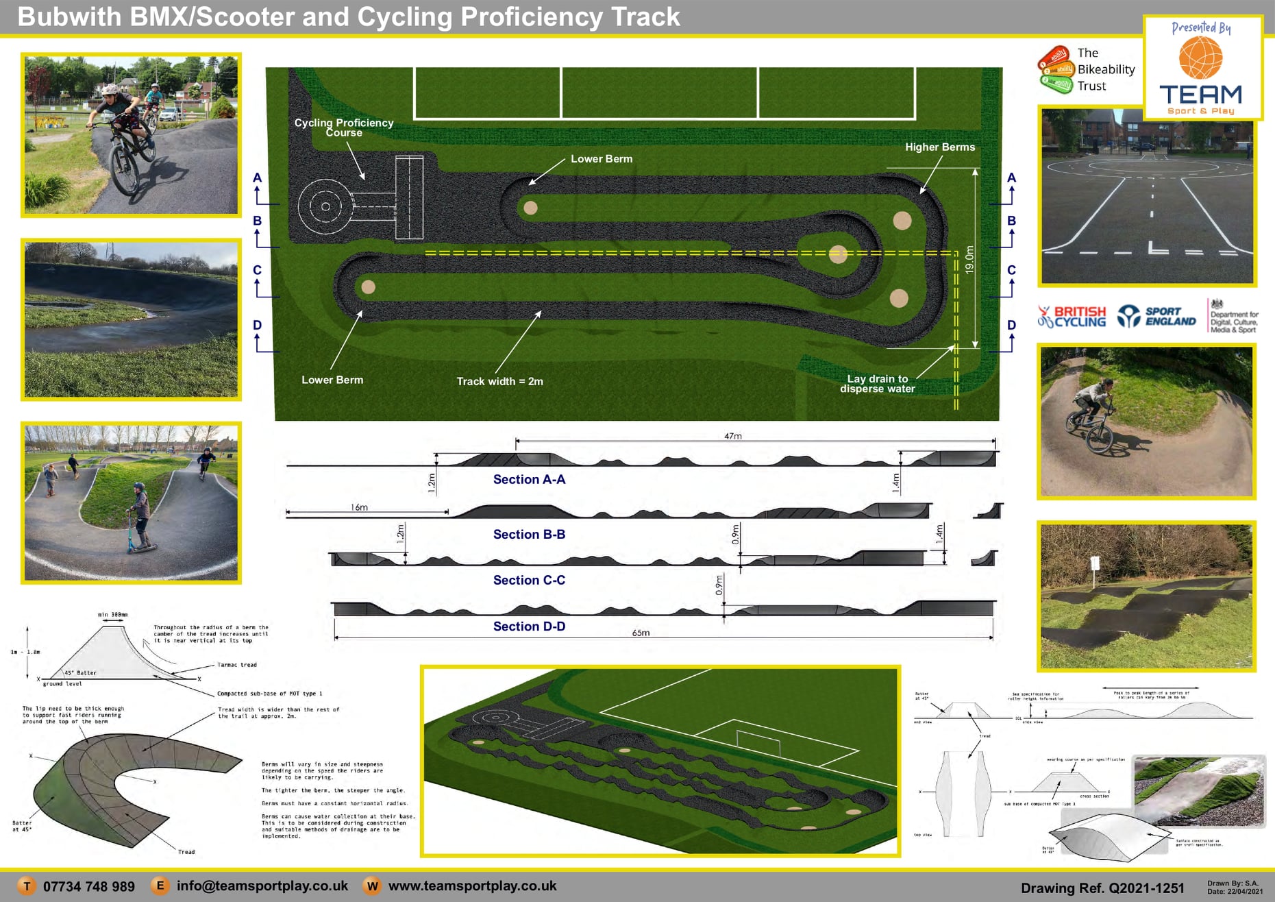 Plans for The Bubwith Daily Mile and Children's Cycling Area in ...